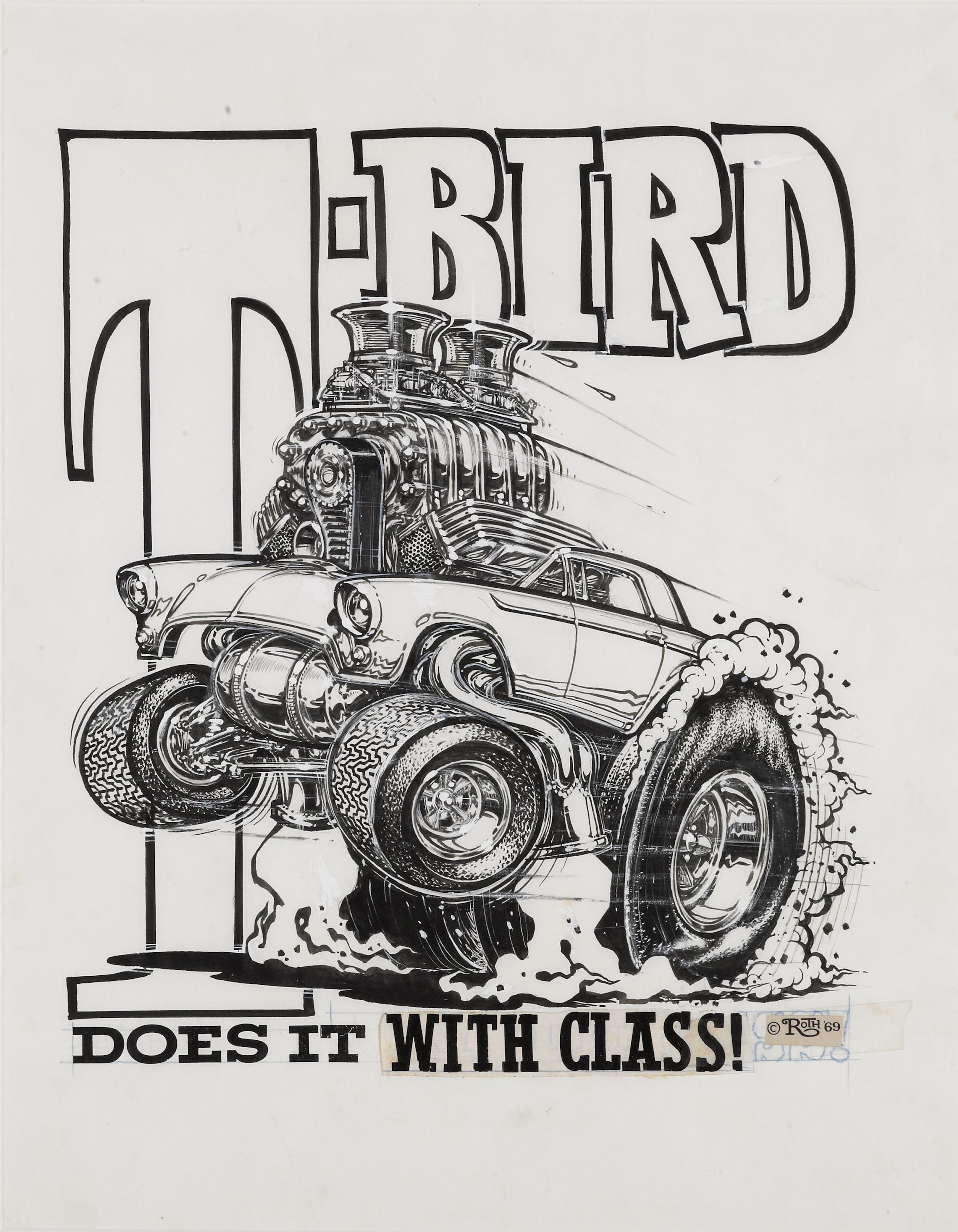 Bonhams Cars : Roth Studios, 'T-bird does it with class!'