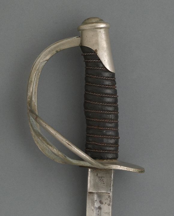 Bonhams : A U.S. Model 1860 cavalry saber by Christopher Roby & Company