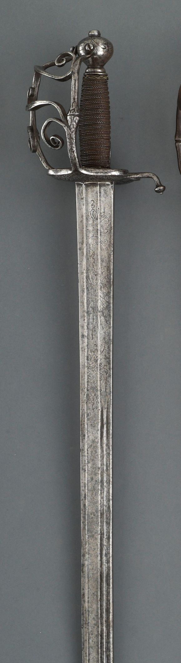 Bonhams : An officer's walloon hilted broadsword -Select US Arms Type-