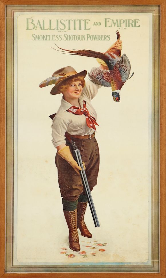 Bonhams : A Ballistite and Empire Smokeless Shotgun Powders poster