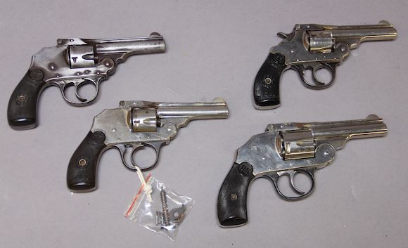 Bonhams : A lot of seven American double action revolvers -Select US ...