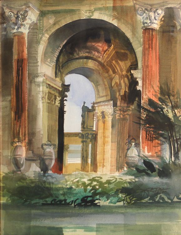 Bonhams : Kenneth George Potter (American, 1926-2011) Palace of Fine ...