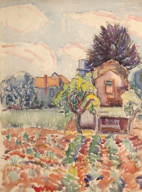 Bonhams : Harold Christopher Davies (American, 1891-1976) Fresno series ...