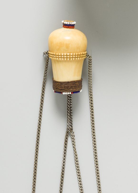 Bonhams : Masai Snuff Container, Kenya