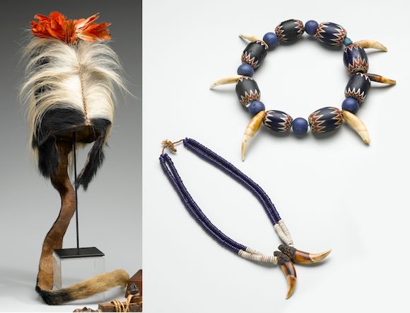 Bonhams : A Group of Chief Regalia, Democratic Republic of the Congo