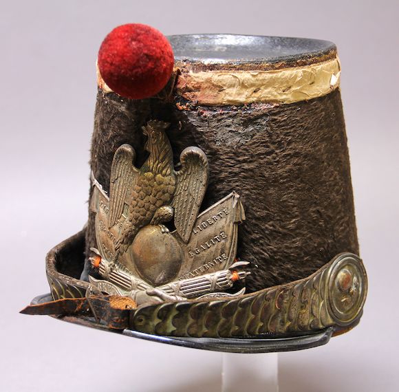 Bonhams : A French Louis-Philippe shako for the Garde Nationale -Select ...
