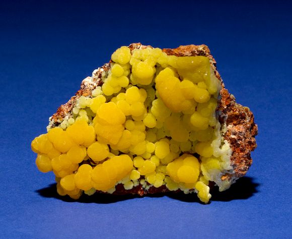 Bonhams : Botryoidal Mimetite on Matrix