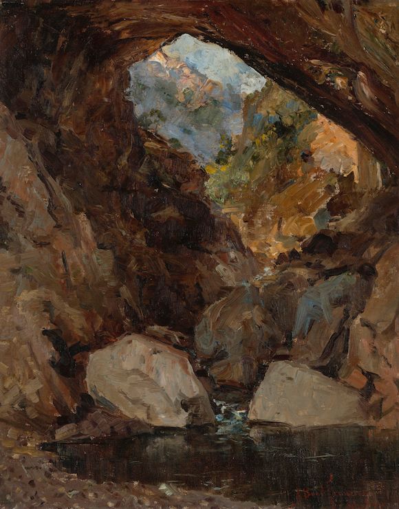 Bonhams : John Bond Francisco (American, 1863-1931) Tonto's bridge ...