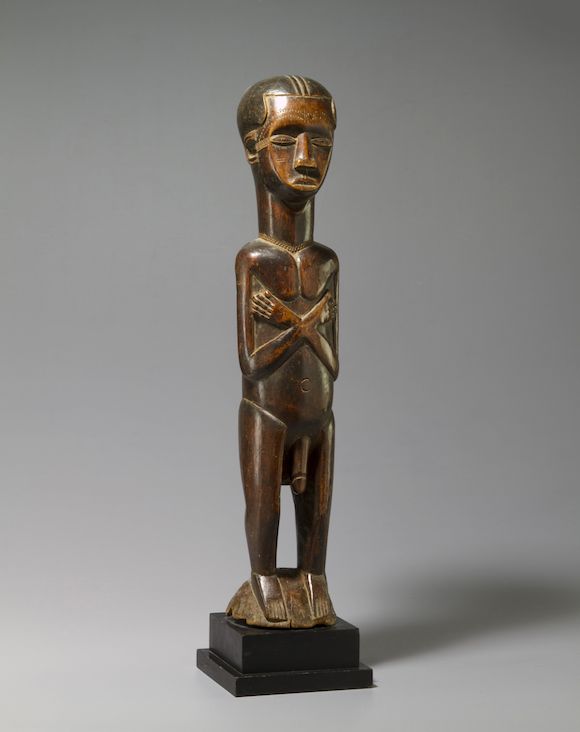 Bonhams : Rare Kuba Male Figure, Central Congo Region, Democratic ...