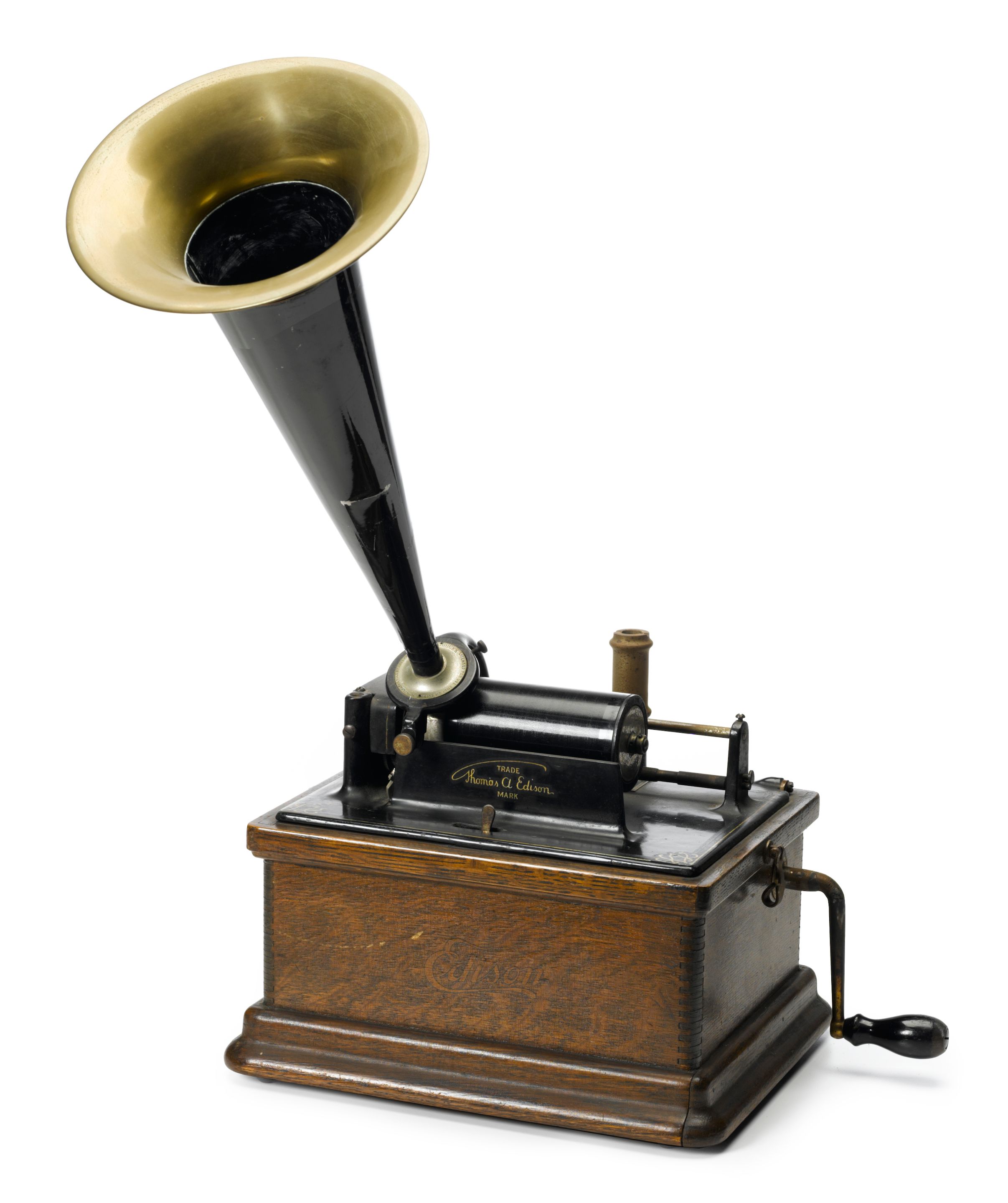 Bonhams : An Edison cyclinder phonograph early 20th century