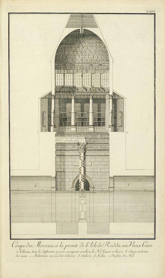 Bonhams : NORDEN, FREDERIK LUDWIG. 1708-1742. Travels in Egypt and ...