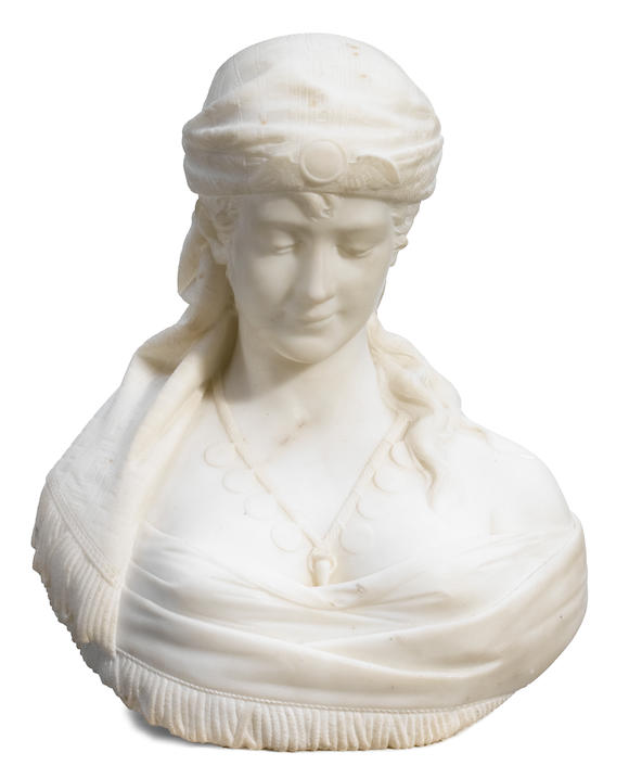 Bonhams A Continental Carved Marble Bust 20th Century