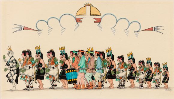 Bonhams : Two Alfonso Roybal paintings