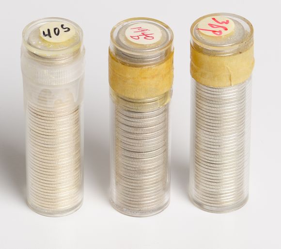 Bonhams : Mercury Dime Rolls