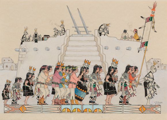 Bonhams : An Alfonso Roybal painting