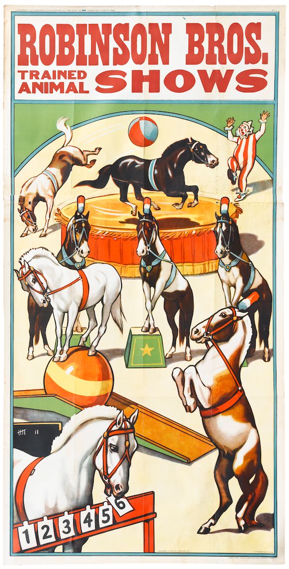 Bonhams : Artist Unknown (20th century) Robinson Bros. Trained Animal ...