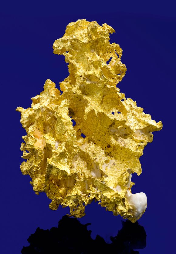 Bonhams : California Crystalline Gold-in-Quartz Specimen--"The Mini ...
