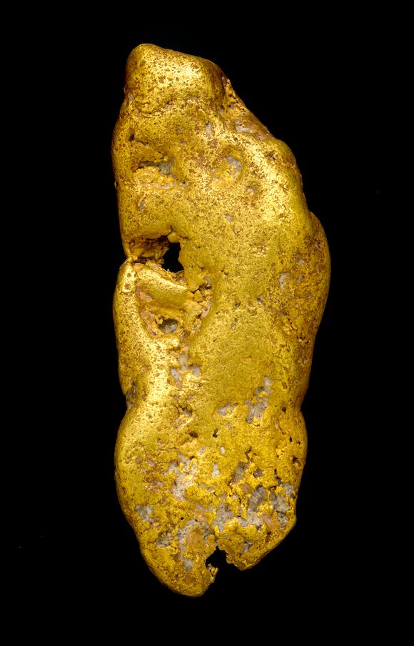 Bonhams : Important California Gold Nugget-"The Black Canyon Beauty"