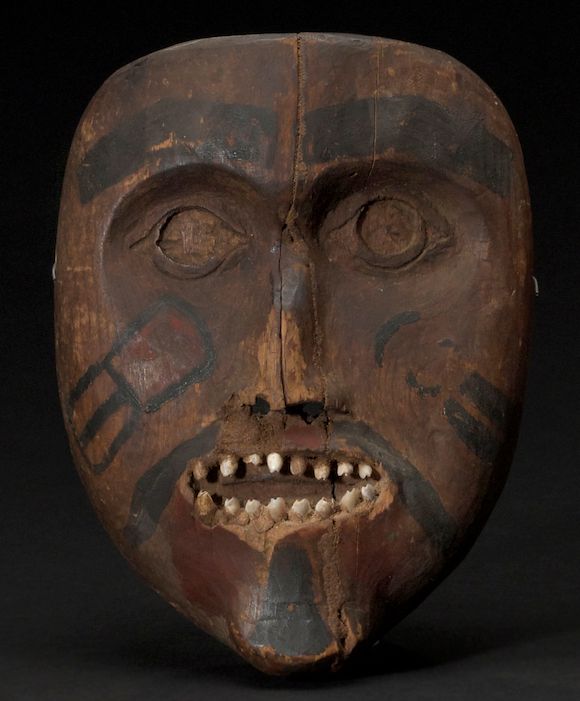 Bonhams : A Tlingit or Haida mask