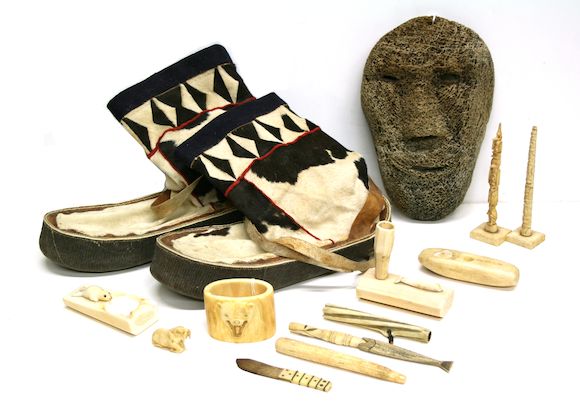Bonhams : A collection of Eskimo items