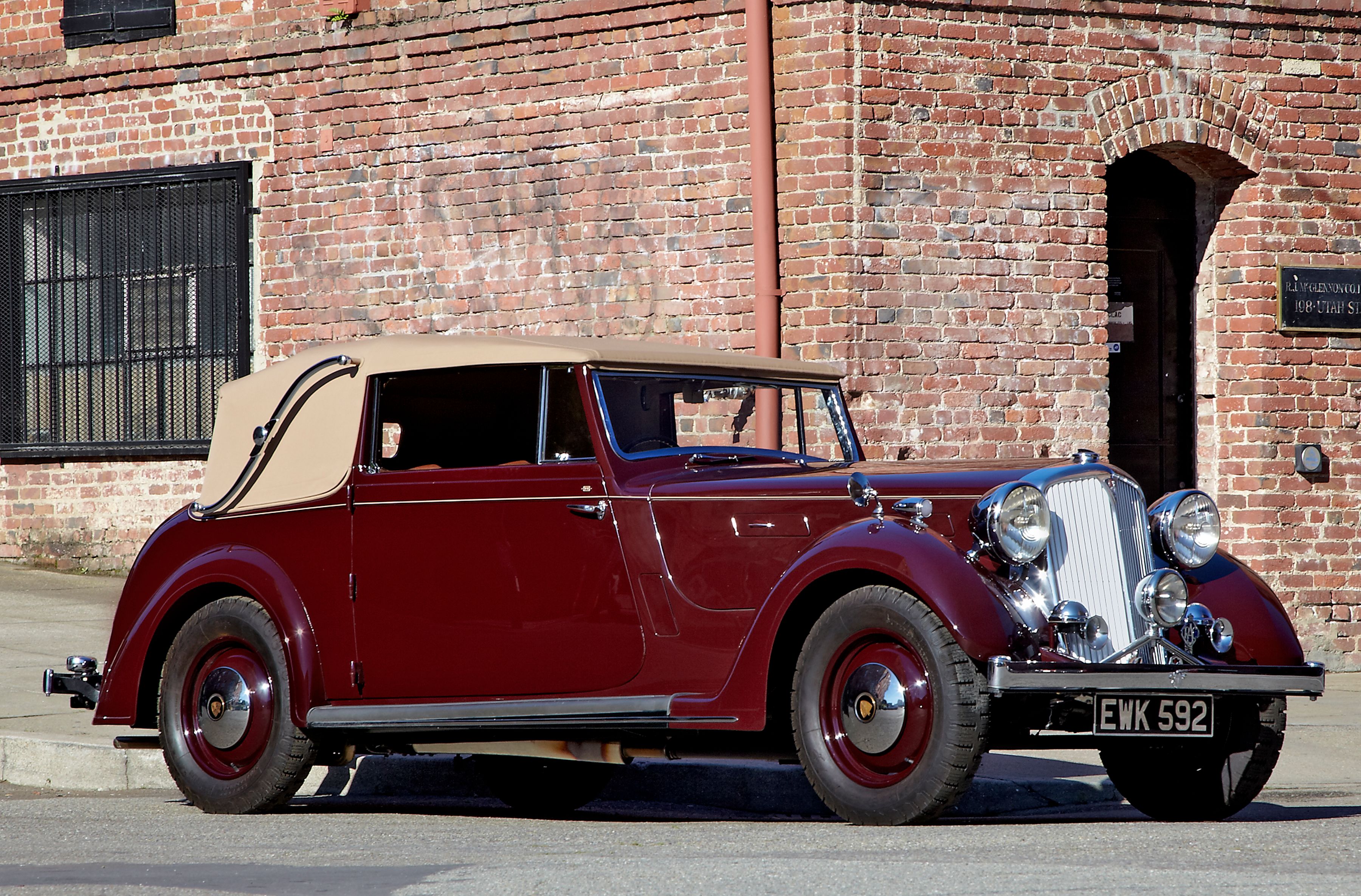 Bonhams Cars : 1940 Rover "Twenty" Drophead Coupe Chassis no. 054-0003 ...