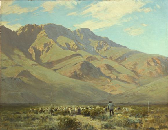 Bonhams : Victor Coleman Anderson (American, 1882-1937) Shepard and his ...