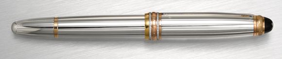 Bonhams : MONTBLANC: Meisterstück Solitaire 146 White Gold & Diamond ...