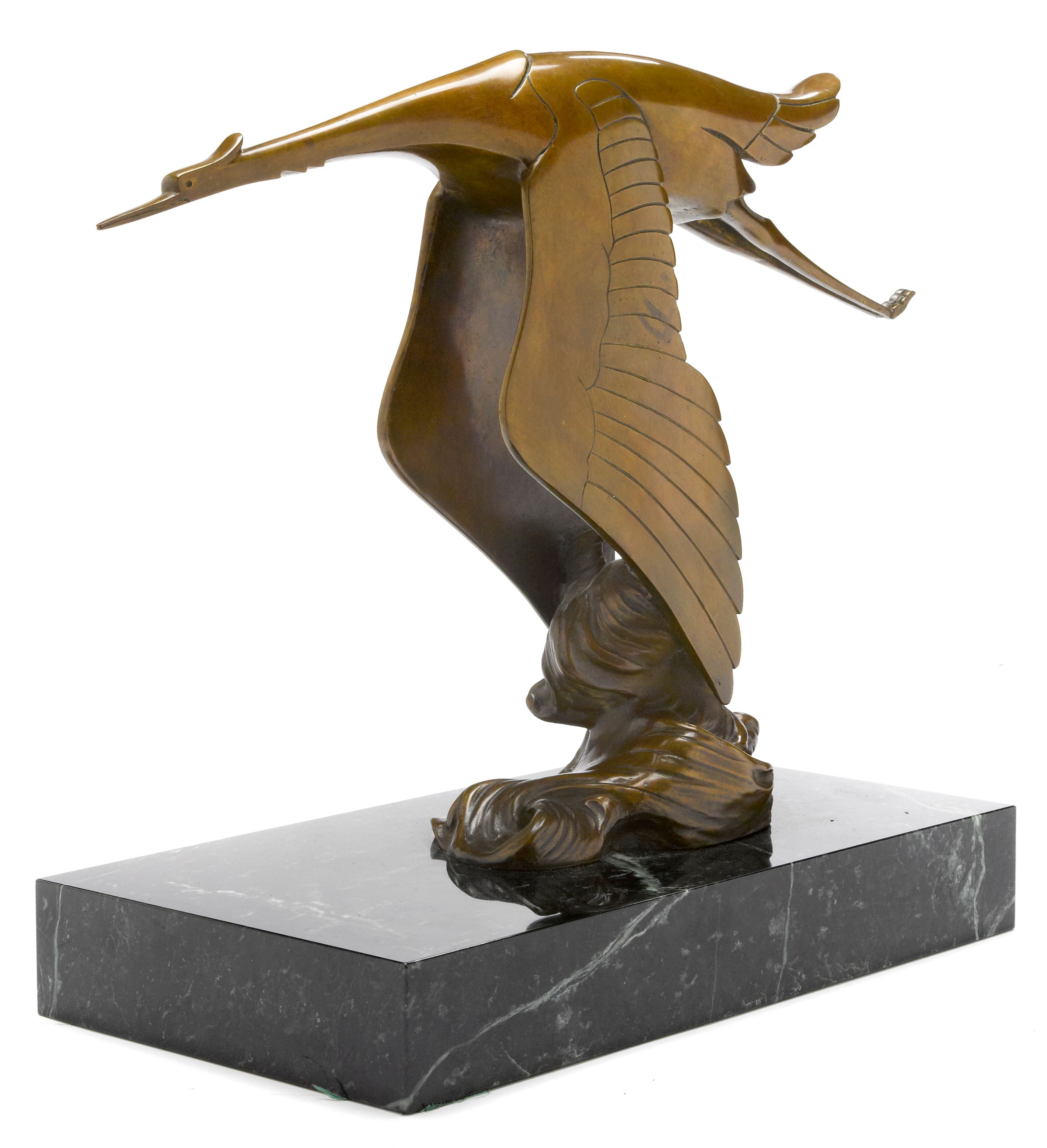 Bonhams Cars : A Hispano-Suiza Flying Stork showroom display bronze ...