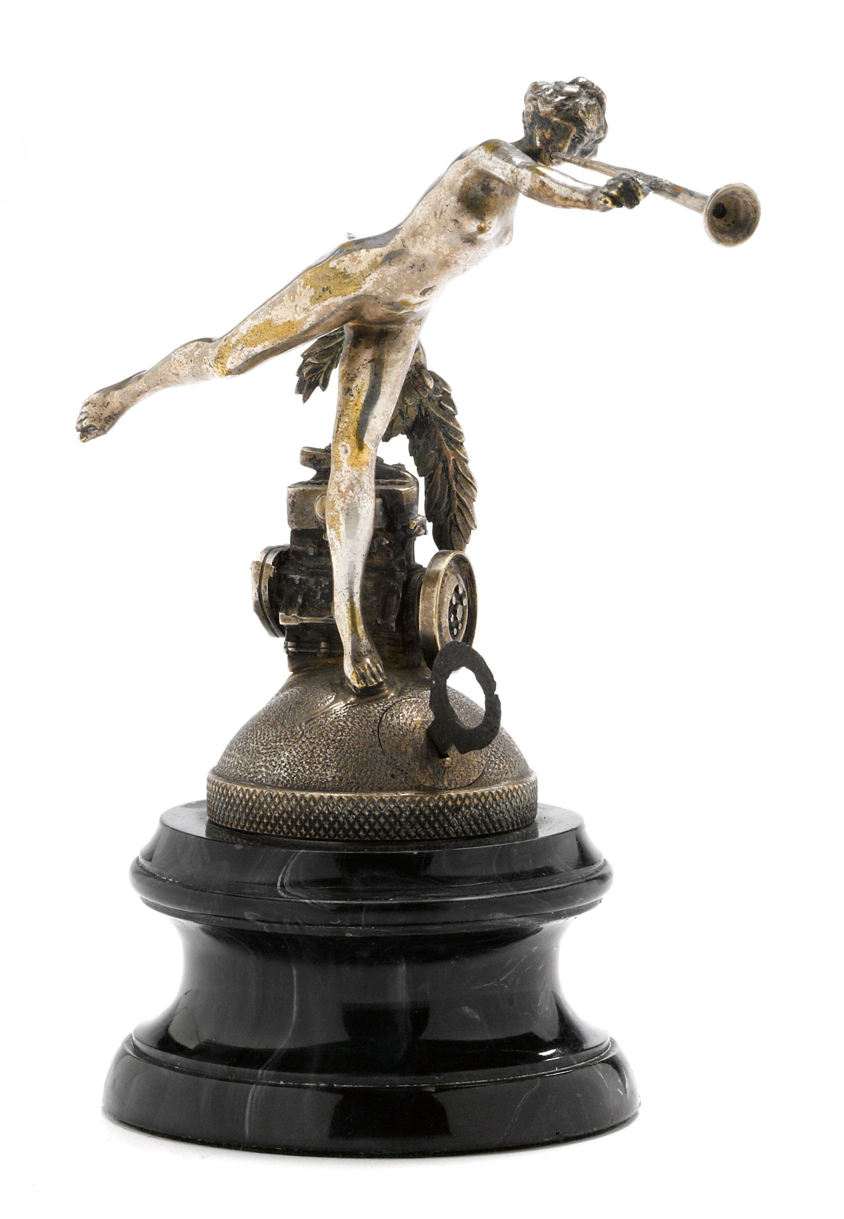 Bonhams Cars : A 'La Renomee' mascot for Ballot Moteur by Emile Edmond ...