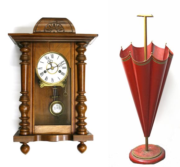 Bonhams : A German walnut cased wall clock Gustav Becker Clock Co ...