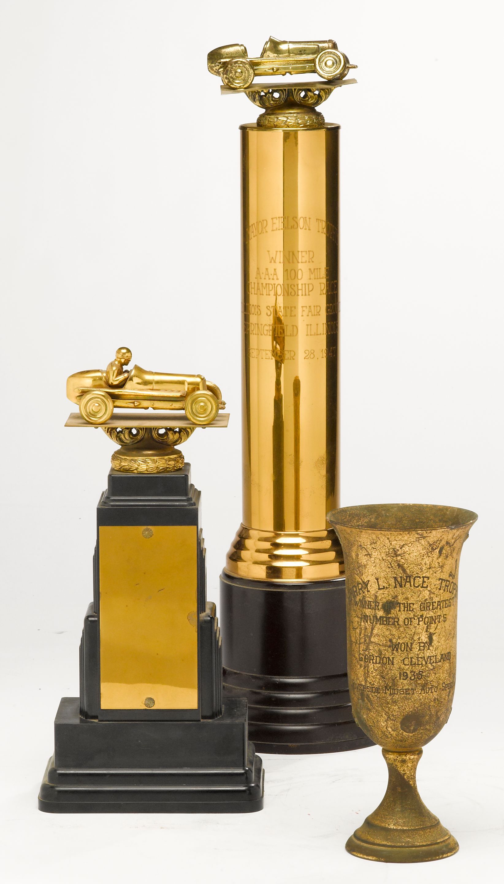 Bonhams Cars : A collection of Champ and Midget racing trophies,