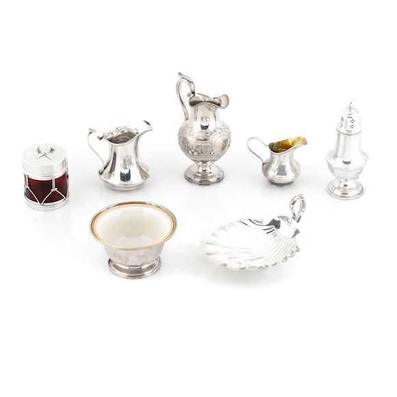 Bonhams : An assembled group of American silver hollowware 19th / 20th ...
