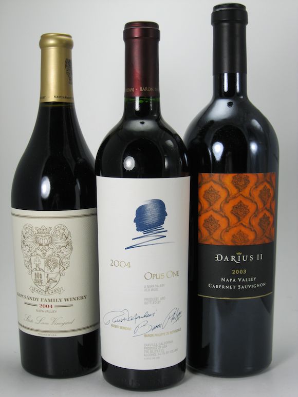 Bonhams : Darius II Cabernet Sauvignon 2003 (4) Kapcsandy Family Winery ...