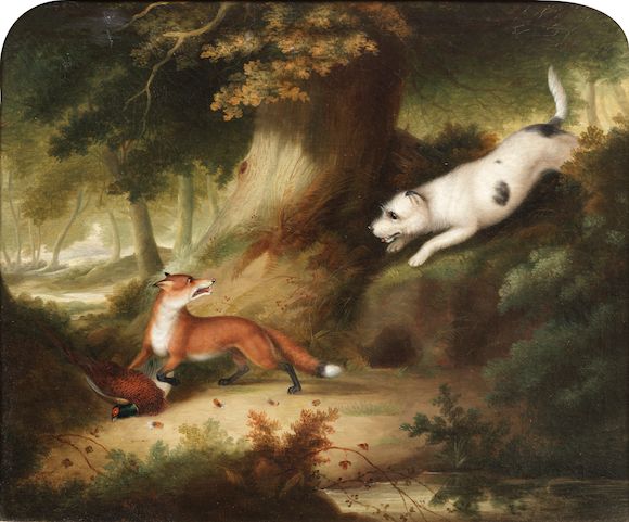 Bonhams : Follower of Samuel Raven (British, 1775-1847) A fox ...
