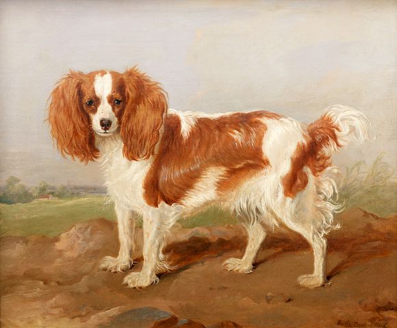 Bonhams : Martin Theodore Ward (British, 1799-1874) A brown and white ...