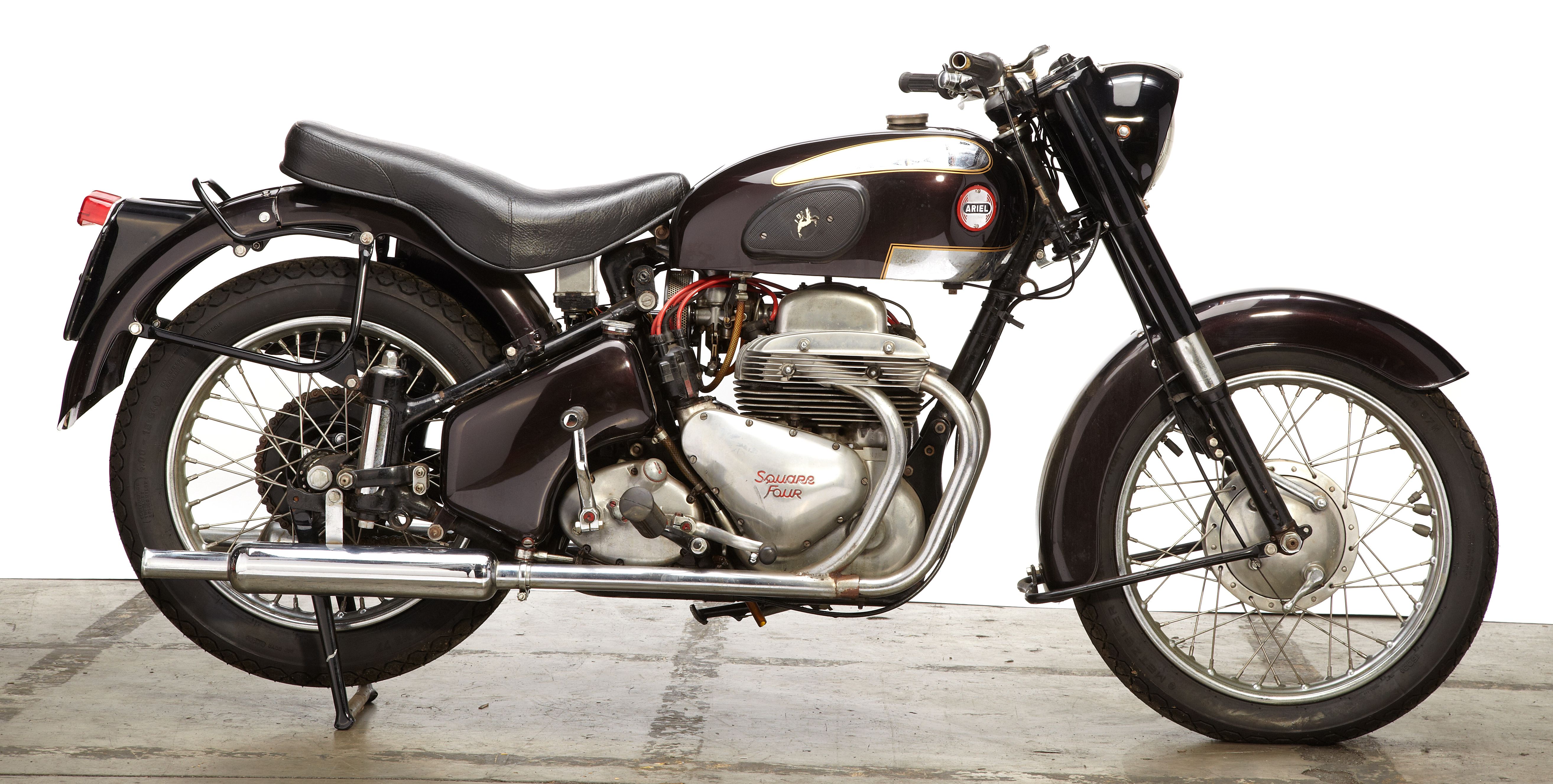 Bonhams Cars : 1957 Ariel Square Four MKII Frame no. GM919 Engine no ...