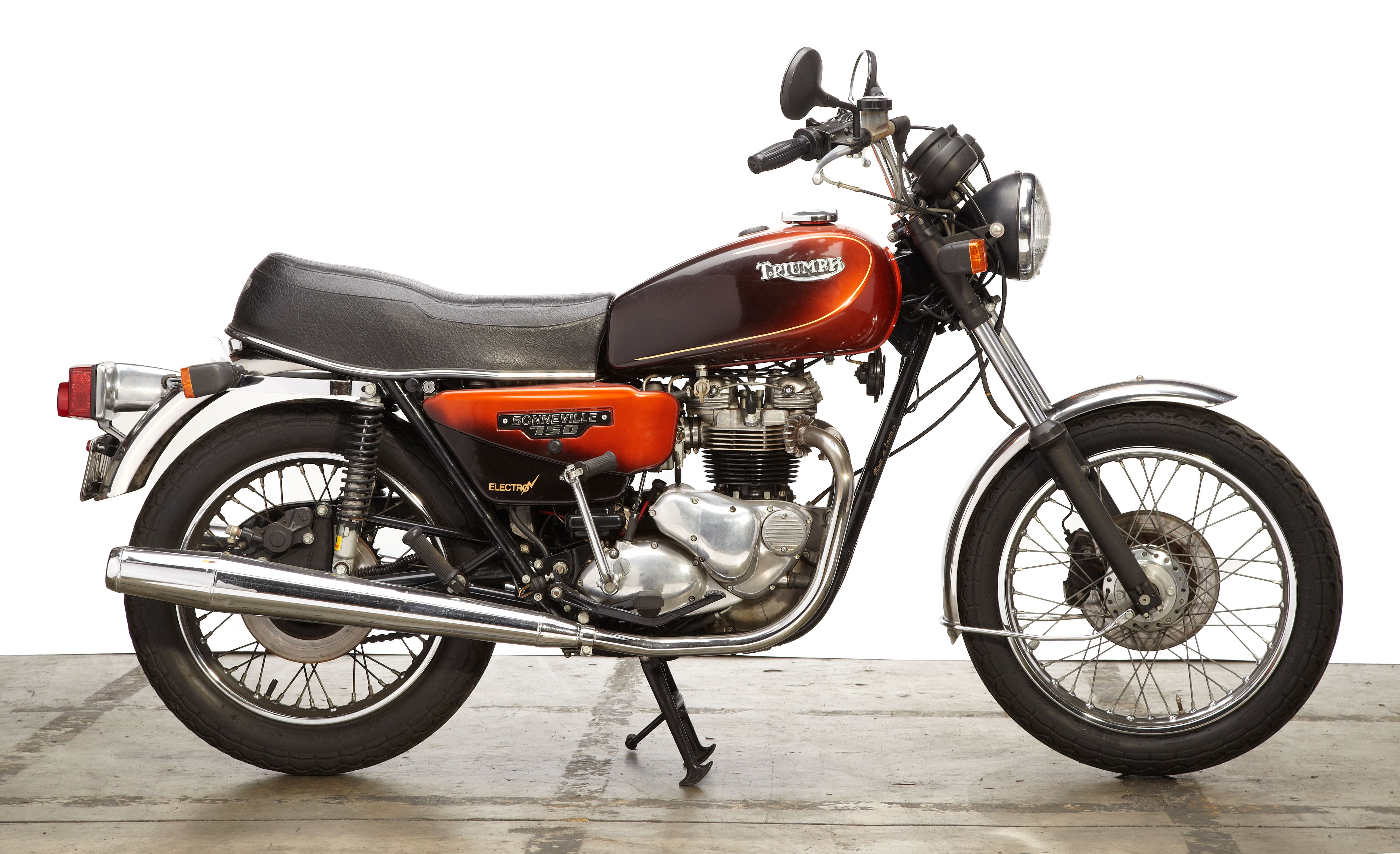 1982 Triumph 750 Bonneville Frame no. SCGB75500CM 030975 Engine no ...