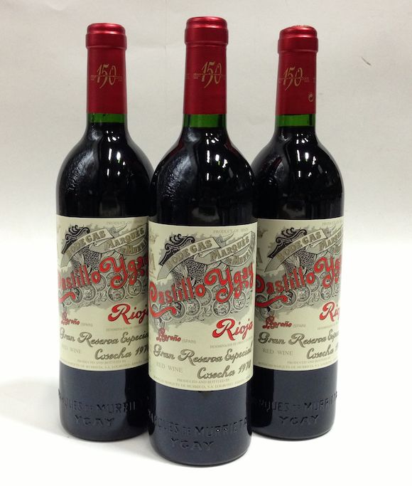 Bonhams : Rioja, Castillo Ygay Gran Reserva Especial 1970 (6)