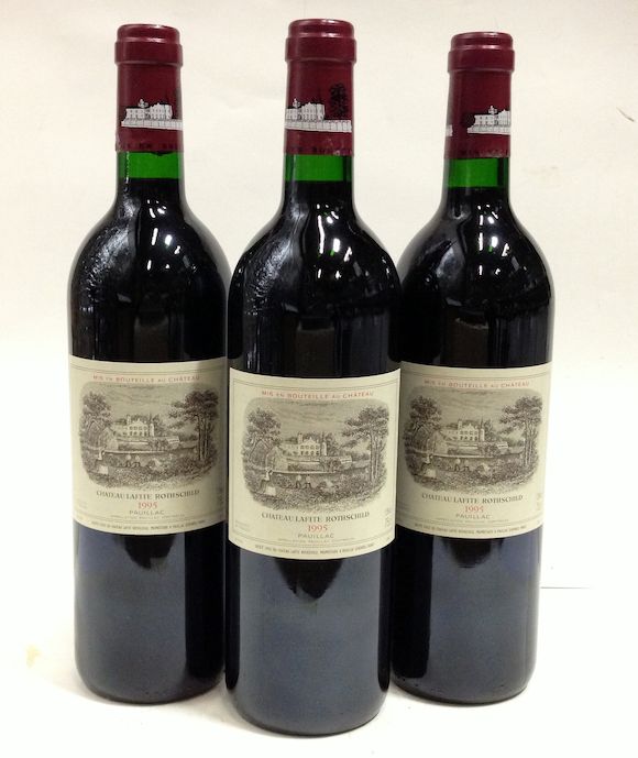 Bonhams : Château Lafite Rothschild 1995 (7)