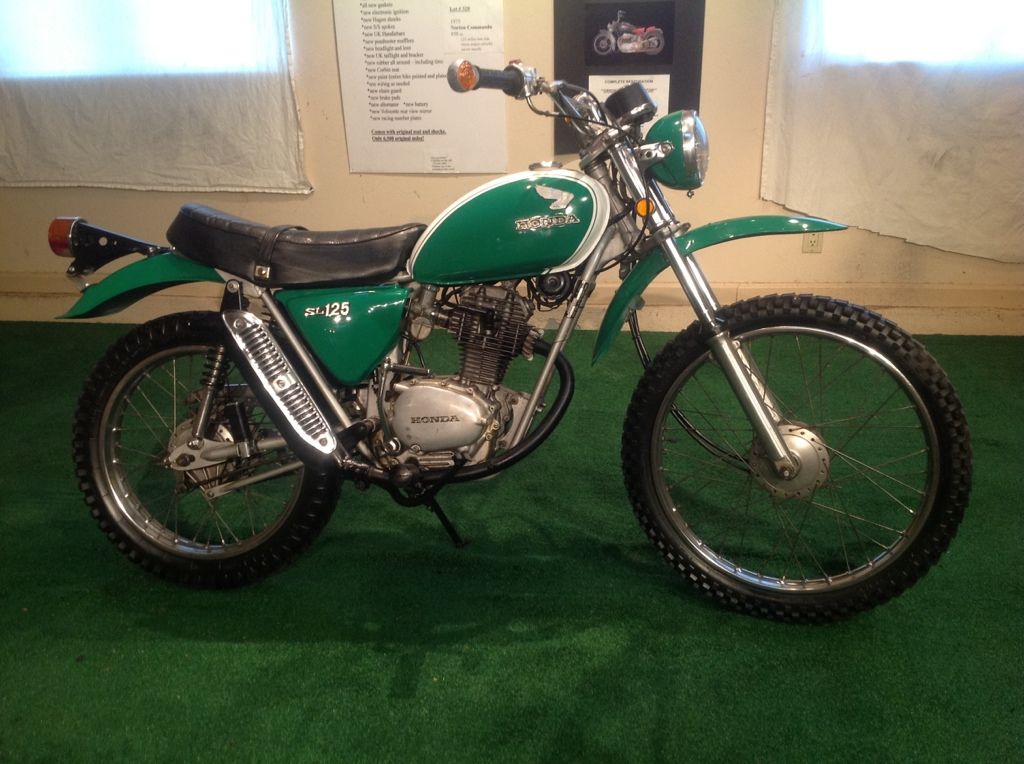 Bonhams Cars : 1972 Honda SL125 Frame no. SL125S1119370