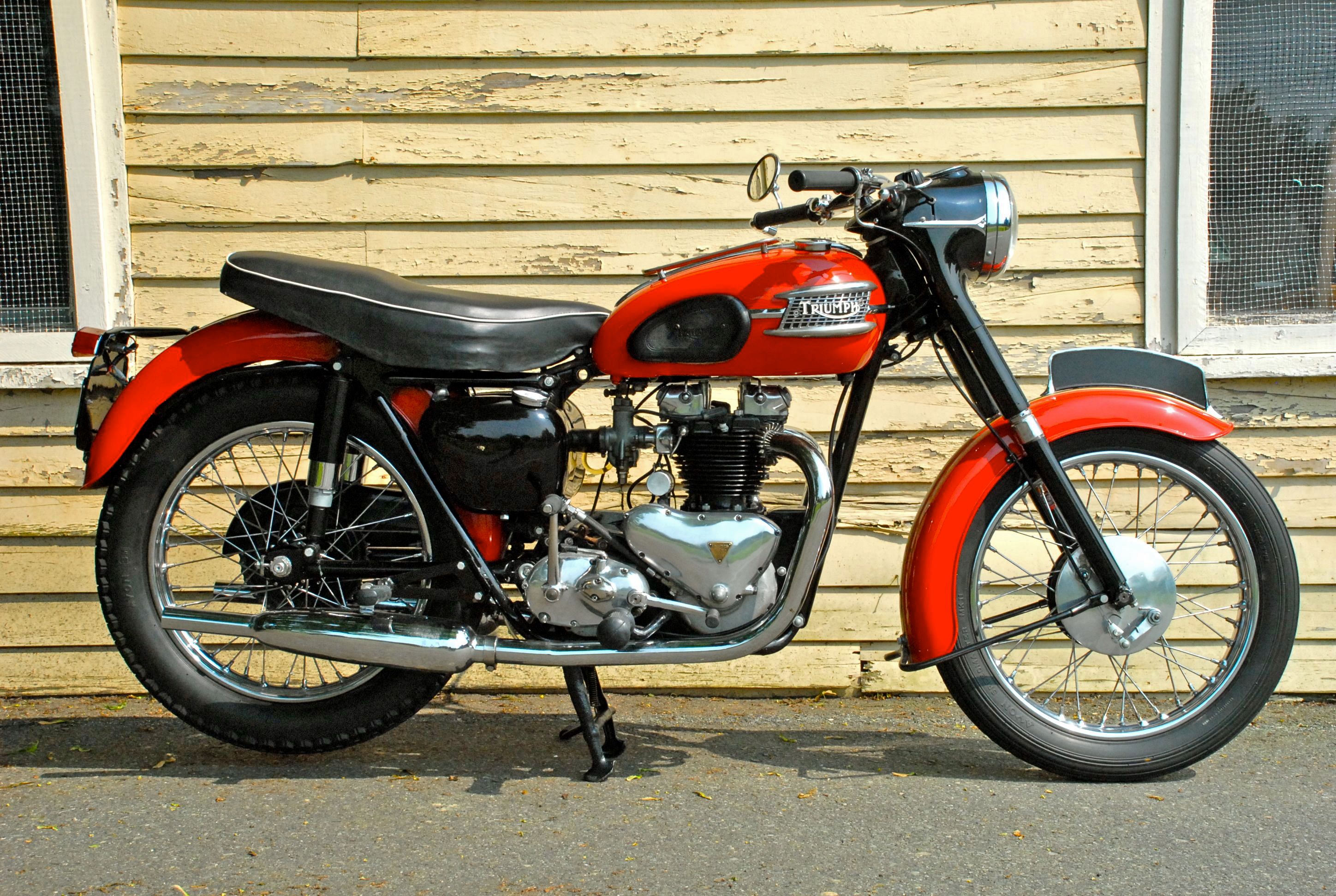 Bonhams Cars : 1958 Triumph Thunderbird Frame no. 019679 Engine no. 019679