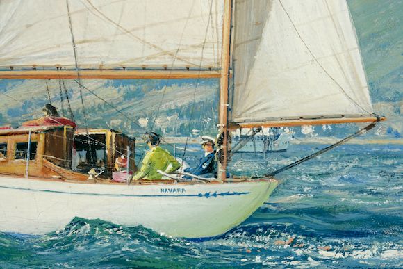 Bonhams : John Stobart (British, born 1929) The Fife Design Yawl ...