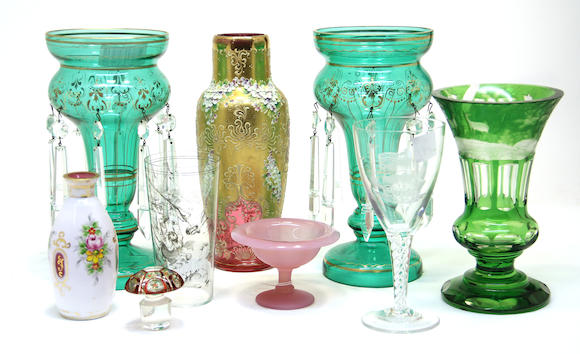 Bonhams An Assembled Group Of Bohemian And Other Glass Fourth Quarter