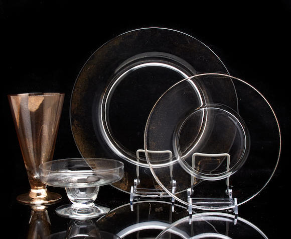 Bonhams A Suite Of Glassware