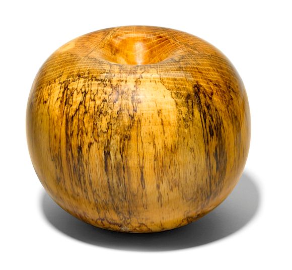 Bonhams : Ed Moulthrop (American, 1916-2003) Spanish oak donut bowl