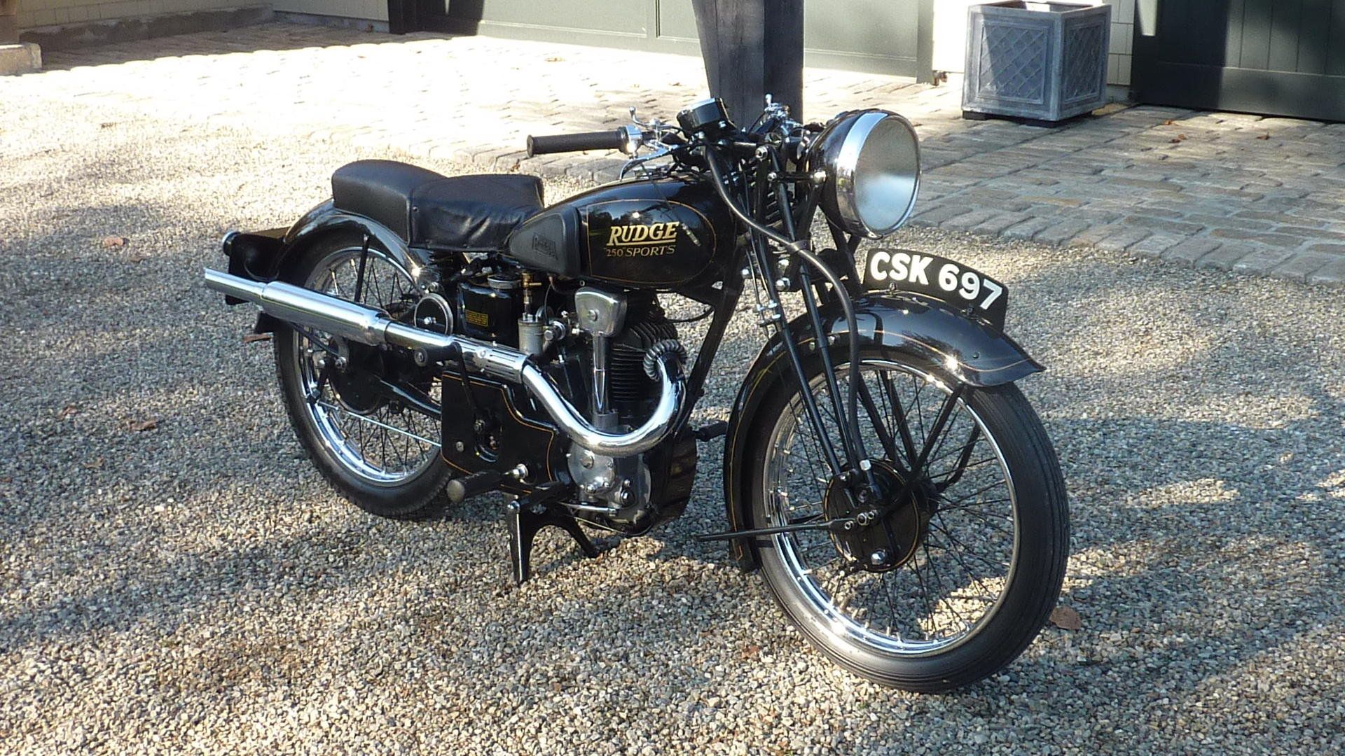 Bonhams Cars : 1938 Rudge 250 Sport Frame no. 63843 Engine no. Z1480