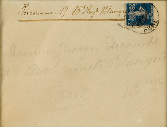 Bonhams : MONET, CLAUDE. 1840-1926. Autograph Letter Signed ("Claude ...