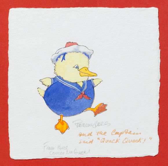 Bonhams : WELLS, ROSEMARY. b.1943. 1. And the Captain said 'Quack Quack ...