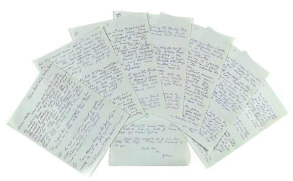 Bonhams : GREY, ZANE. 1872-1939. Autograph Letter Signed ("Zane"), 8 pp ...