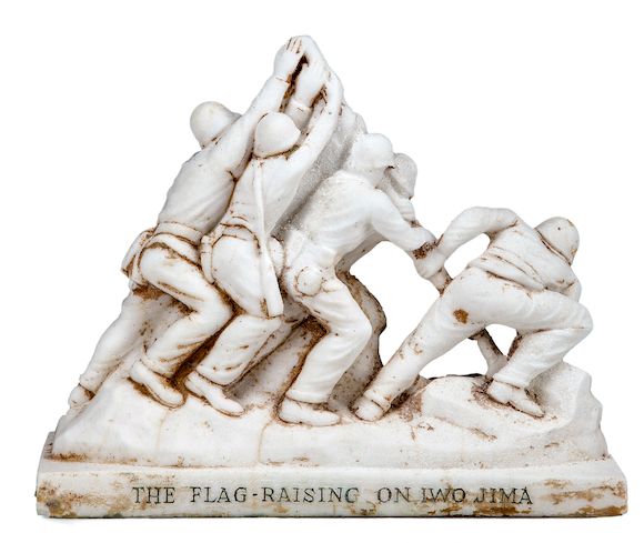 Bonhams : Felix de Weldon, (American, 1907-2003) An Alabaster model of ...